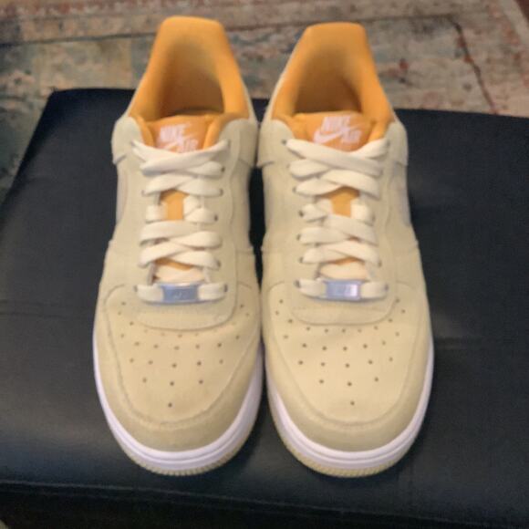 Nike | Shoes | Nike Air Force 7 Seasonal Lemon Drop Suede Very Very ...